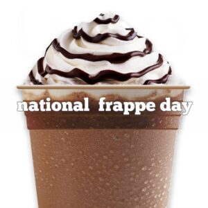 National Frappe Day October 7